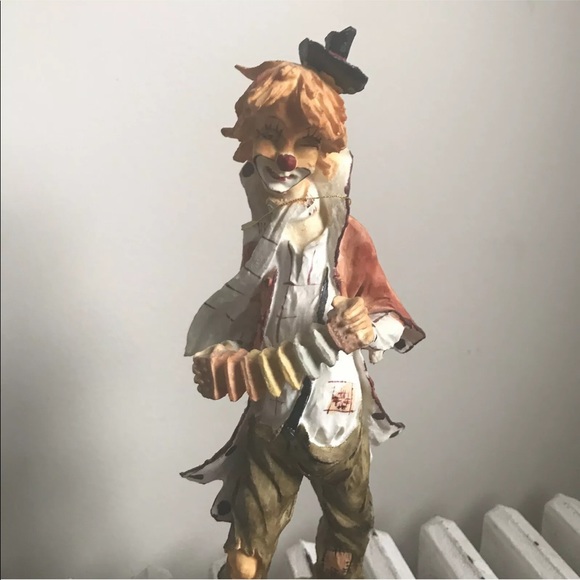 Flambro | Other | Vintage Emmett Kelly Clown Porcelain Sad Clown Nwt ...